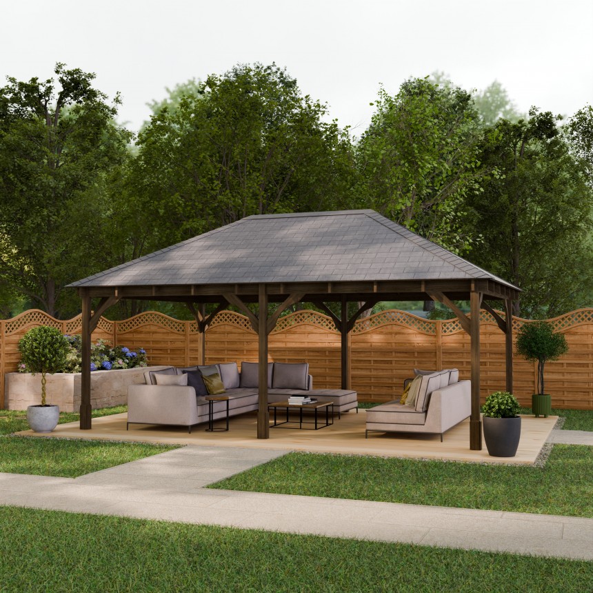 Beaumont Wooden Apex Gazebo - Rutland County Garden Furniture