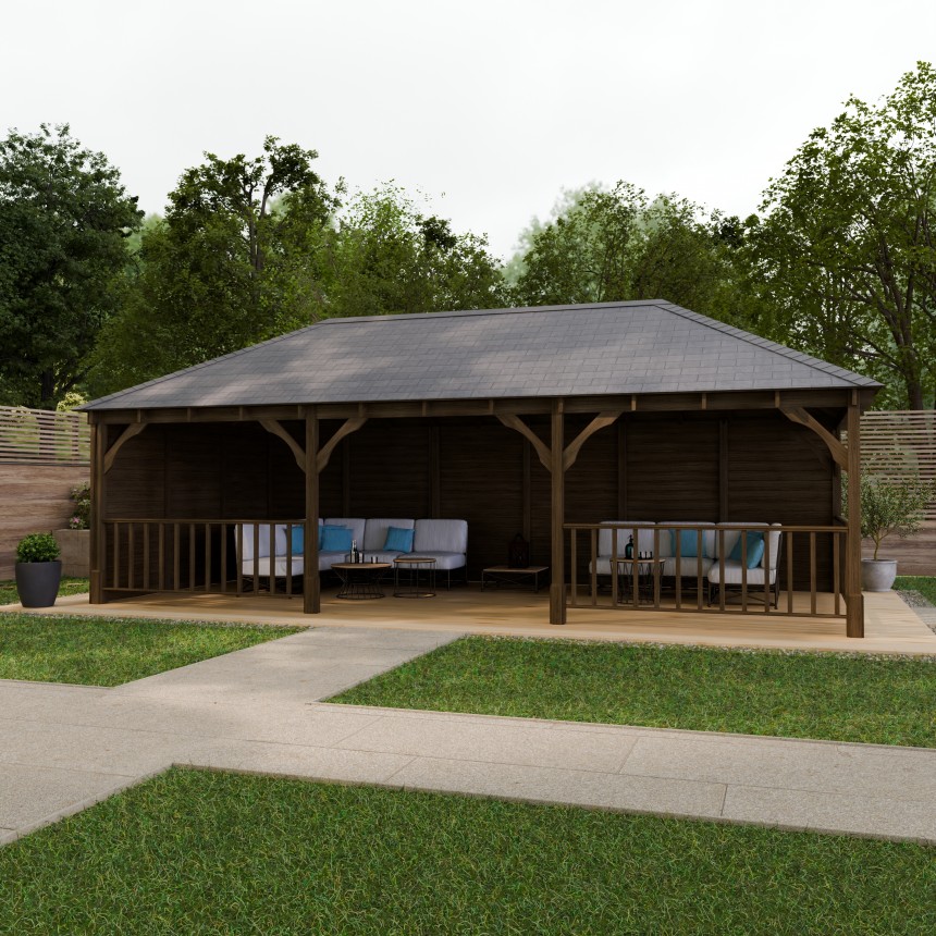 Beaumont Wooden Apex Gazebo - Rutland County Garden Furniture