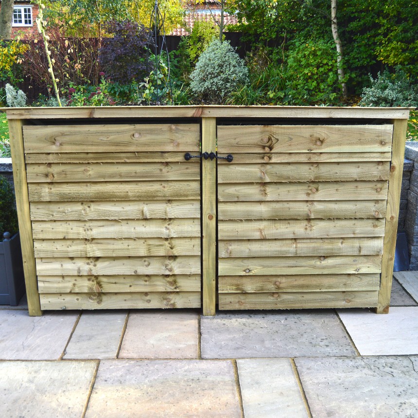 Normanton Log Store Door - Rutland County Garden Furniture